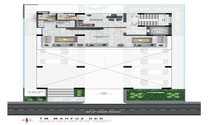TM Mahfuz Den Luxurious Projects in Jolshiri Abashon.